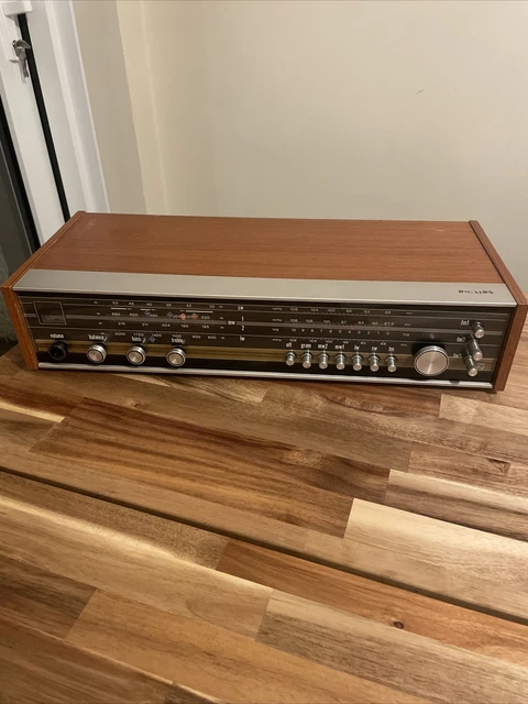 VINTAGE PHILIPS 22 RH781/65 Stereo Receiver Audio System 1960’s Retro ...