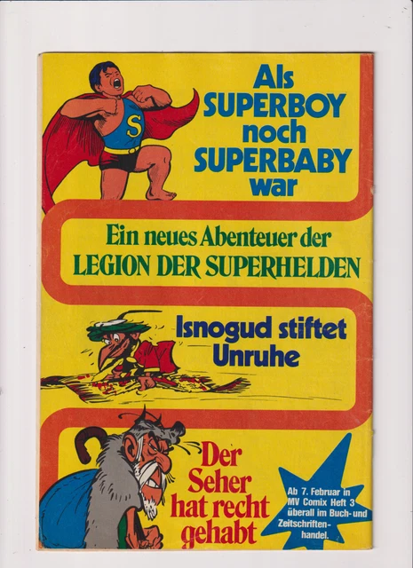 SUPERMAN 3 / 1973 original Ehapa Verlag EUR 18,00 - PicClick DE