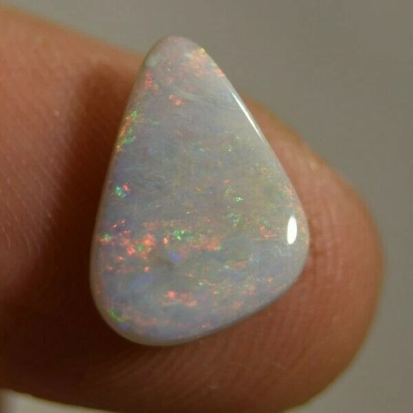 **STUNNING** AUSTRALIAN LAMBINA Solid Natural Genuine Fire Opal 1.8 ...
