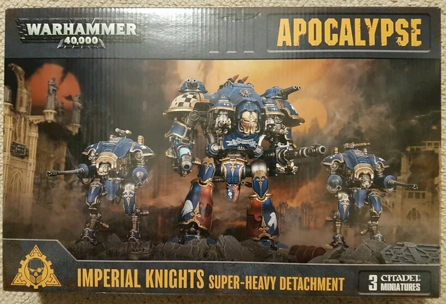 IMPERIAL KNIGHT SUPER Heavy Detachment Apocalypse Warhammer 40K £147.00 ...