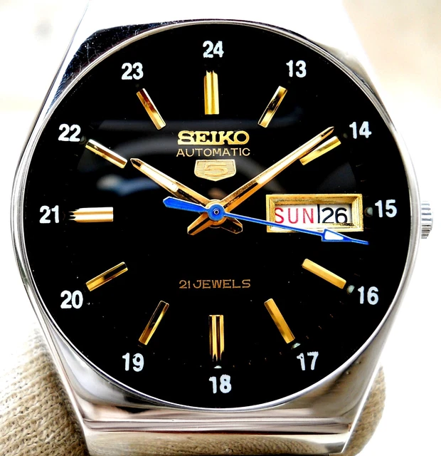 1970'S VINTAGE JAPAN SEIKO 5 Automatic "Original Seiko Japan Steel Case ...
