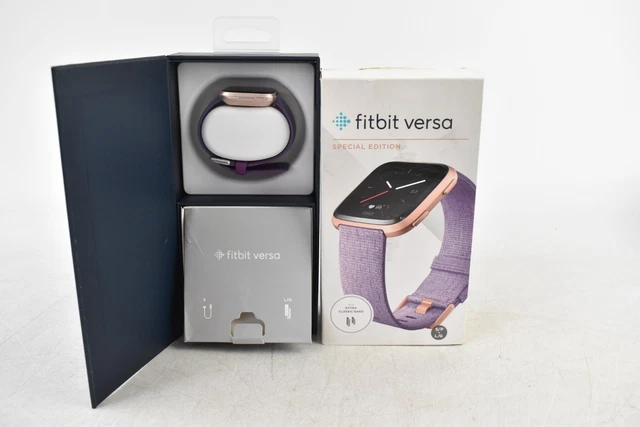 SMART WATCH FIT Bit Versa Edizione Speciale Tracker Attività in Scatola ...