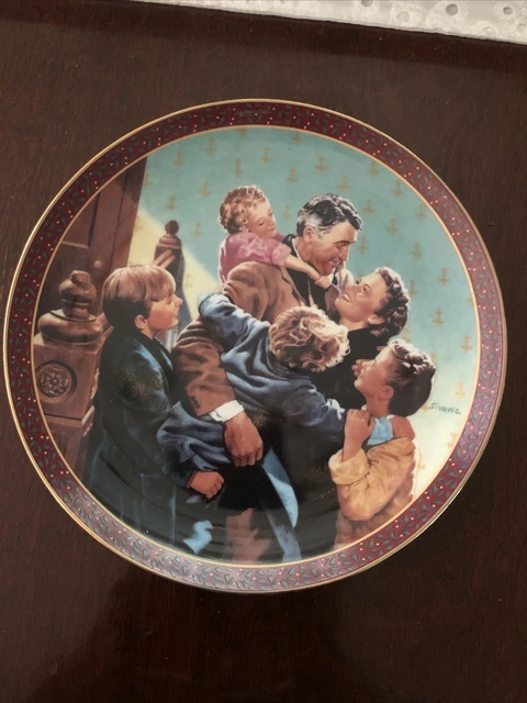 &IT’S A WONDERFUL Life" Welcome home Plate- 50th Anniversary Series ...