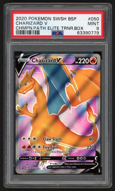 Charizard V Swsh 050 Pokemon Champions Path Elite Trainer Box Promo 