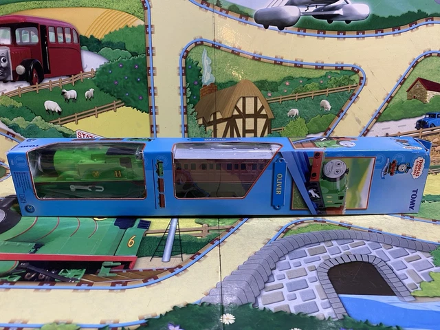 THOMAS THE TANK Engine Tomy Trackmaster Train Oliver BNIB. Rarest ...
