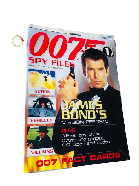 MAGAZINE 007 SPY Files James Bond Mag Issue 1 Vintage ra £7.89 ...