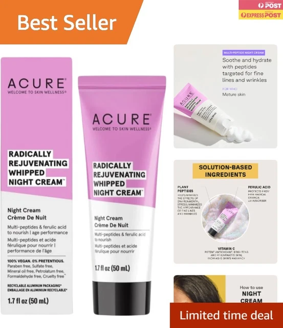 WEIGHTLESS RADICALLY REJUVENATING Night Cream 50ml - Soothe and Hydrate ...