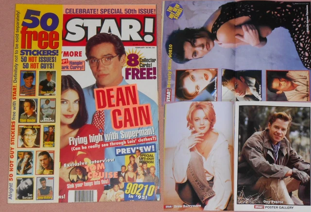 STAR! 1995 -DEAN CAIN Teri Hatcher Drew Barrymore Guy Pearce BEVERLY ...
