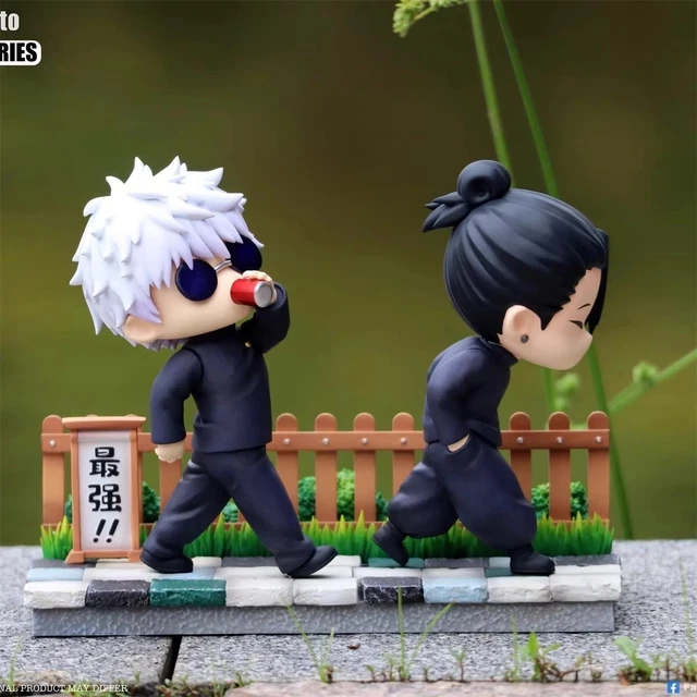 JUJUTSU KAISEN FIGURE Satoru Gojo Geto Suguru figurines d'action mini ...