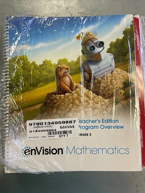 2020 ENVISION MATHEMATICS Grade 3 Teacher's Edition Set Prog Overview ...