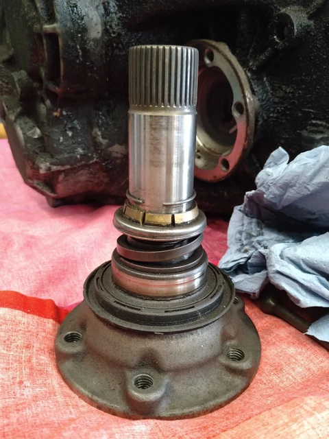 VW GOLF MK4 6speed 02M Gearbox Driveshaft Flange 4WD To 2WD Conversion ...