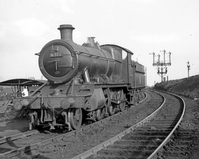 ORIGINAL LARGER RAILWAY negative of 6312 on Reading shed. £21.99 ...