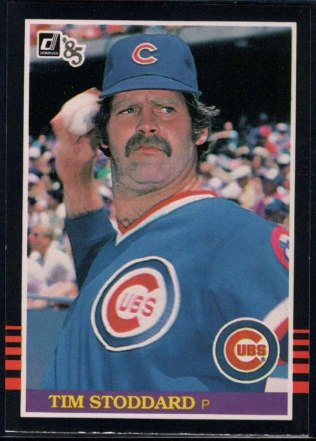 1985 DONRUSS #144 Tim Stoddard petits comme neuf dans leur emballage ...