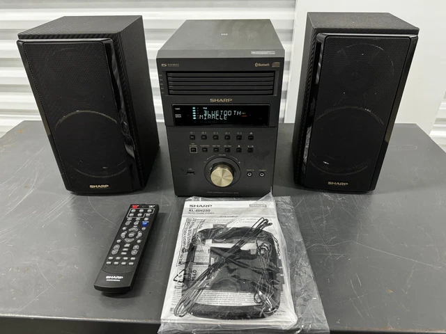 SHARP XL-BH250 (GL) 5-Disc Micro Component Stereo System 50W RMS $139. ...