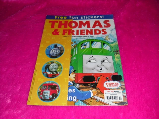 Thomas And Friends Magazine Comic Issue 352 2001 Free Stickers Included £1050 Picclick Uk