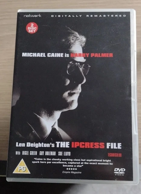 THE IPCRESS FILE 2 Disc Widescreen DVD Michael Caine Sidney J Furie ...