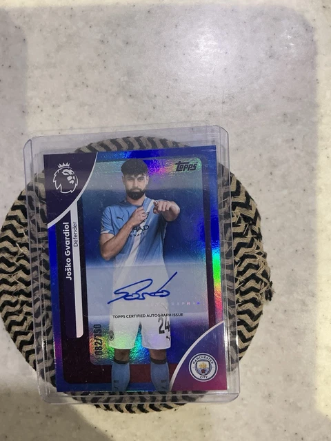 TOPPS PREMIER LEAGUE 2026 Josko Gvardiol Auto /150 Autograph £16.13 ...