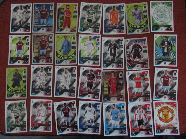 TOPPS MATCH ATTAX 2022/2023 - UEFA Champions League Football Cards (MA1) £2.00 - PicClick UK