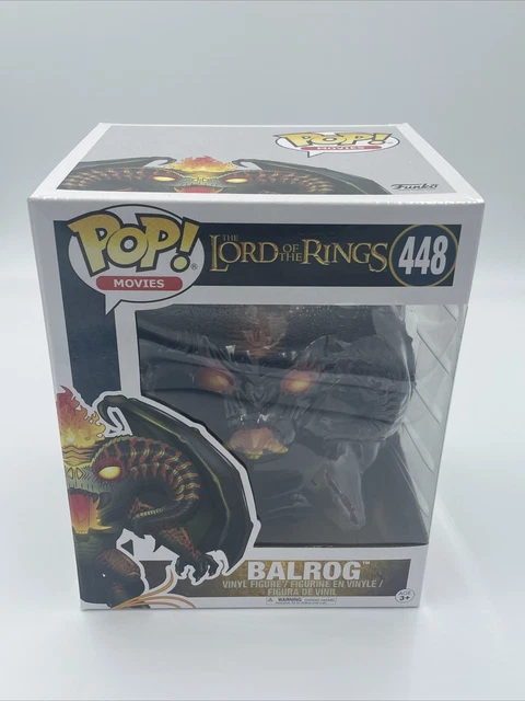 FUNKO POP! MOVIES: The Lord of The Rings BALROG #448 6" Vaulted ...