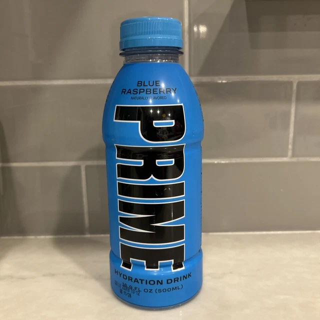 NEW PRIME HYDRATION Drink Blue Raspberry Flavor 16.9 Oz Logan Paul $3. ...