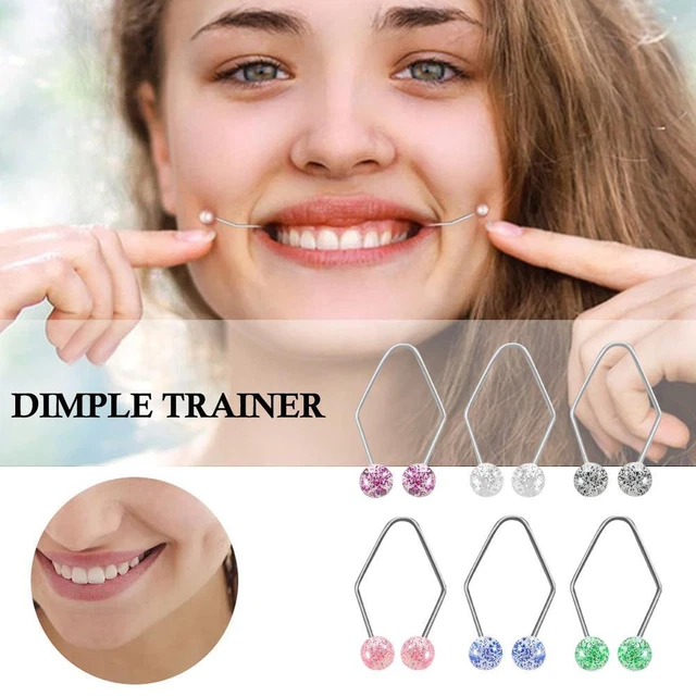 1PAIR DIMPLE TRAINER Dimple Makers Dimple Maker For Cheeks Facial ...