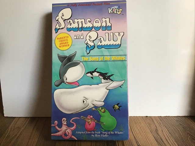 SAMSON AND SALLY Song Of The Whales VHS Just For Kids 1990 Rare ...