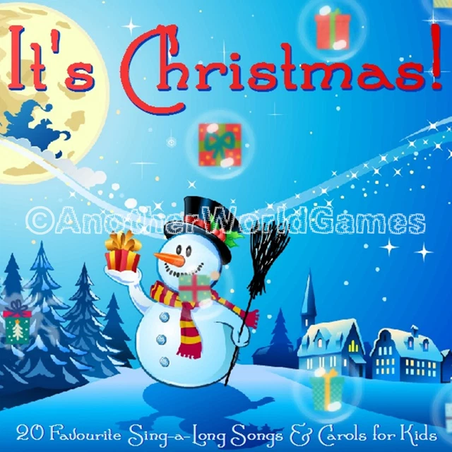 IT'S CHRISTMAS! A Children's Sing Along Music CD Xmas Songs Kids All ...