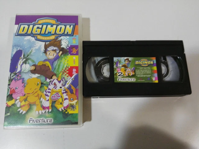 DIGIMON DIGITAL MONSTERS Volume 2 - 3 Episodes - VHS Tape Film ...