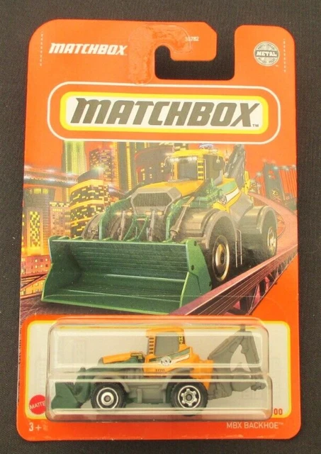 MATCHBOX BACKHOE 2021 yellow matchbox city $9.99 - PicClick AU