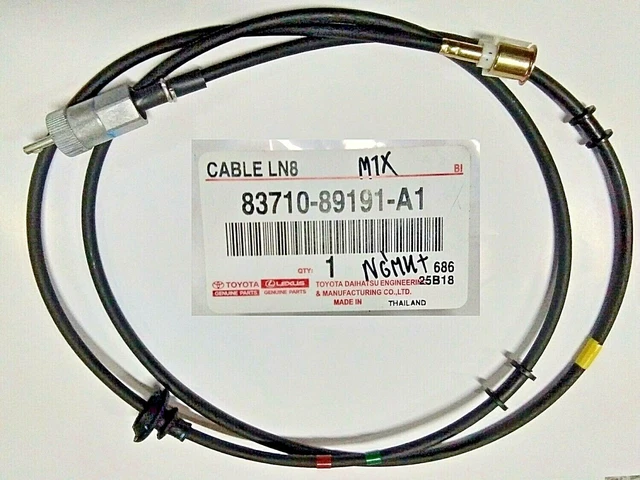 GENUINE SPEEDO METER cable speedometer for Toyota Hilux 5TH GenLN80 ...