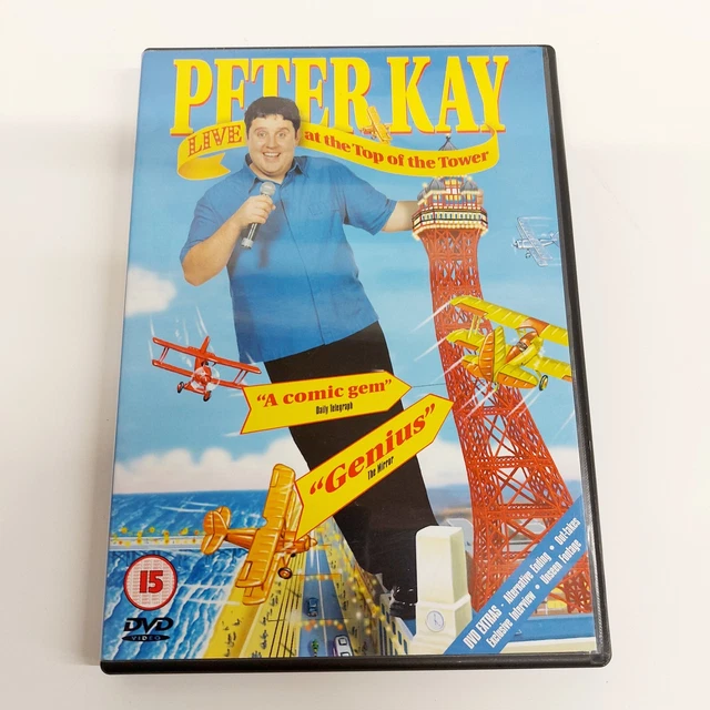 3 X PETER Kay DVD Bundle - Live Blackpool Tower, Live Bolton, Stand Up ...