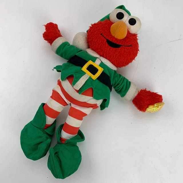 ELMO 12 DAYS of Christmas Elf 2004 Plush Toy 13" toy £13.86 - PicClick UK