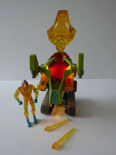 JONNY QUEST GALOOB Qw4 1995/6 Trax Tank Surd Figure Missile And Lights ...