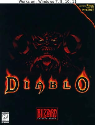 DIABLO + HELLFIRE Expansion PC Game 1996 Windows 7 8 10 11 EUR 28,77 - PicClick IT