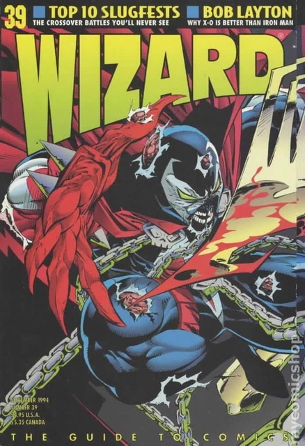 WIZARD THE COMICS Magazine #39U FN+ 6,5 1994 image stock EUR 7,52 ...