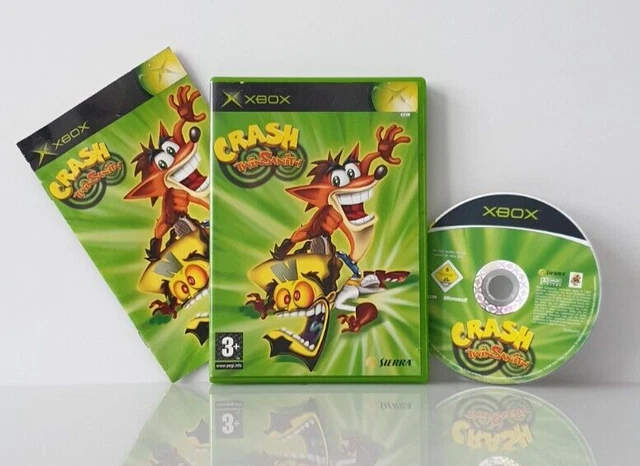 CRASH TWINSANITY ORIGINAL Xbox Platformer Action Video Game PAL ...