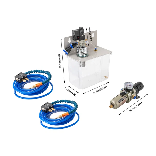 SPRAY COOLER COOLANT Pump Oil Mist Sprayer Lubrication Spray System ...