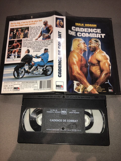 RARE VHS CASSETTE Video K7 CADENCE DE COMBAT HULK HOGAN DELTA VIDÉO ...