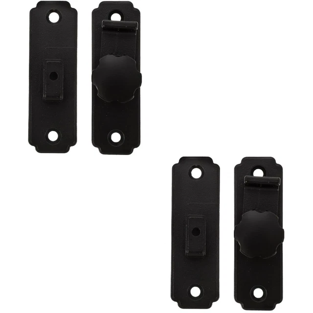 2 PCS FARM Gate Latch Barn Door Locks Metal Latches Heavy-duty Sliding ...