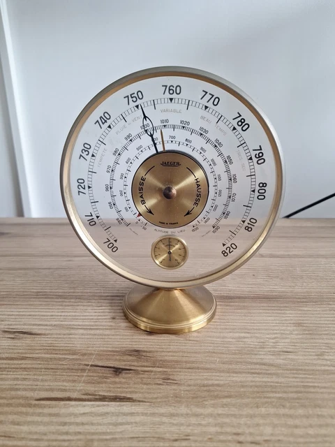 ANCIEN BAROMÈTRE JAEGER Made In FRANCE EUR 300,00 - PicClick FR