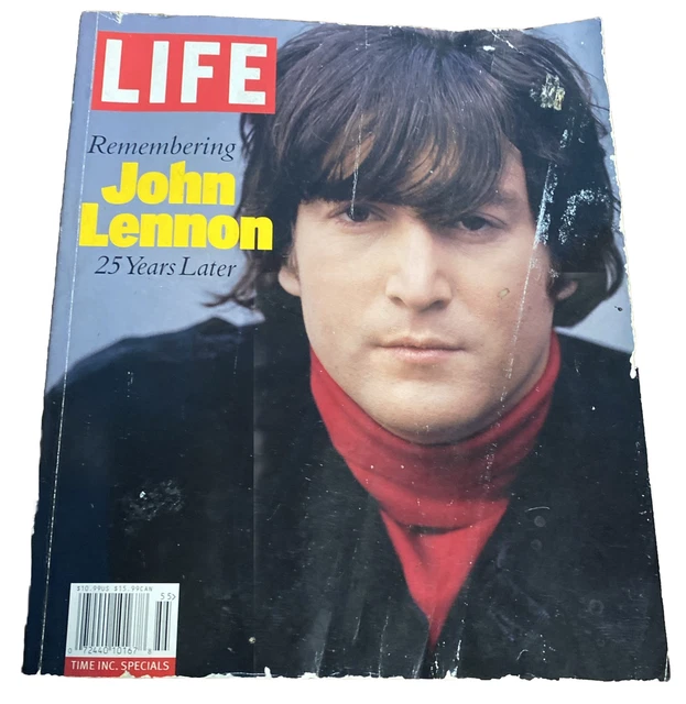 LIFE MAG REMEMBERING John Lennon 25 Years Later Soft-back Book 2005 The ...