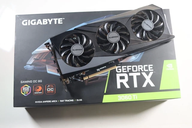 GIGABYTE GEFORCE RTX 3060 Ti GAMING OC PRO 8 GB GDDR6 con scatola e ...