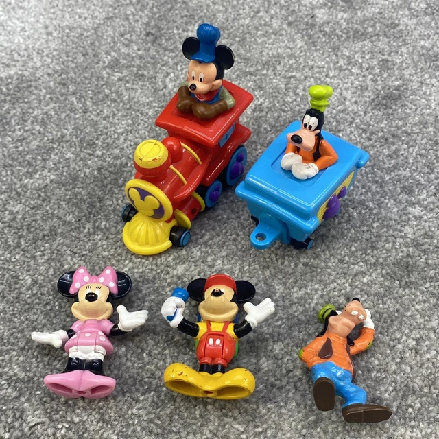 6 X DISNEY Mickey Mouse Clubhouse Mini Figures Train Goofy Bundle ...