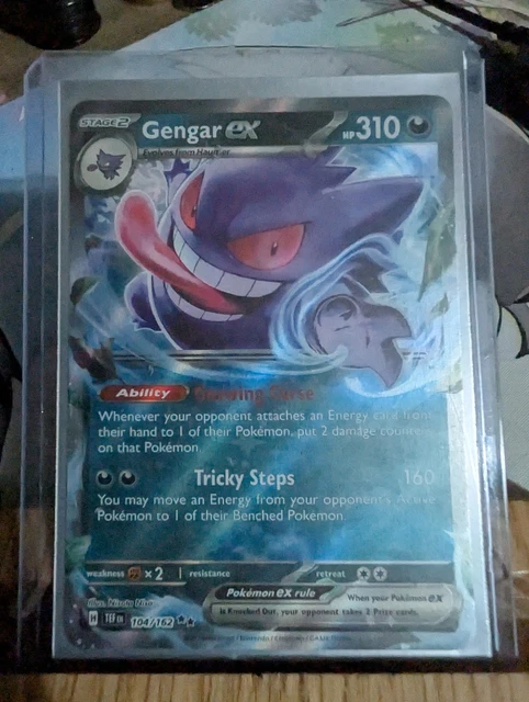 POKÉMON CARD TCG Gengar EX Scarlet & Violet-Temporal Forces 104/162 Holo £4.36 - PicClick UK