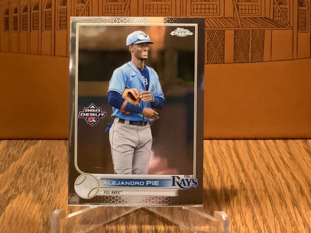 ALEJANDRO PIE TAMPA Bay Rays Rising Prospect - 2022 Topps Finest ...