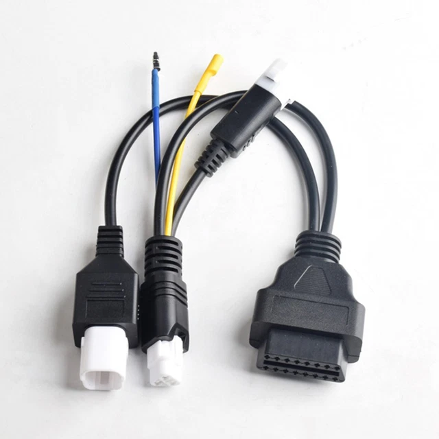OBD 16 PIN Adapter Motorcycle OBD2 Diagnostic Cable 3Pin 4Pin for KTM ...
