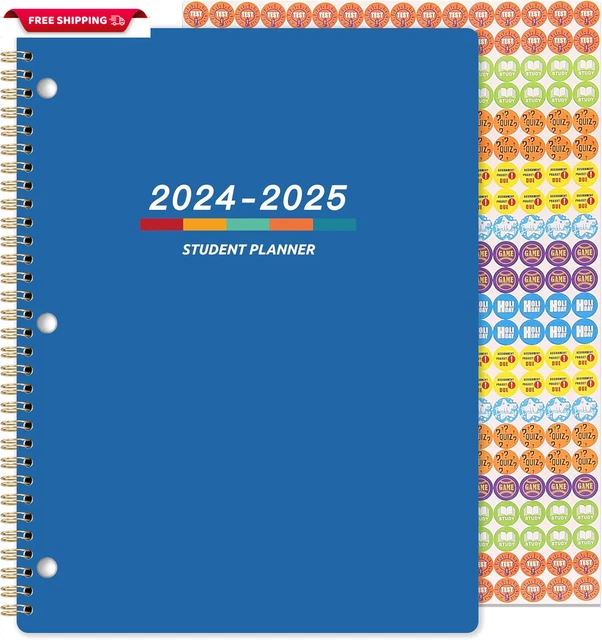 STUDENT PLANNER 2024-2025 - Academic Planner 2024-2025 from July 2024 ...