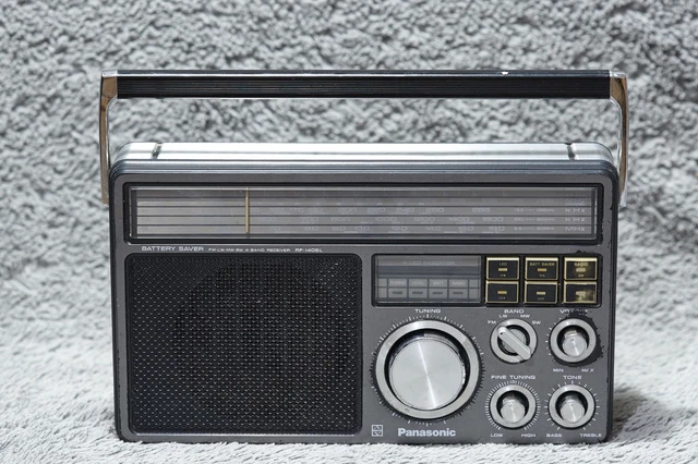 VINTAGE NATIONAL PANASONIC Rf-1450 Lbe Fm/Am/Sw Ac/Dc Transistor Radio ...