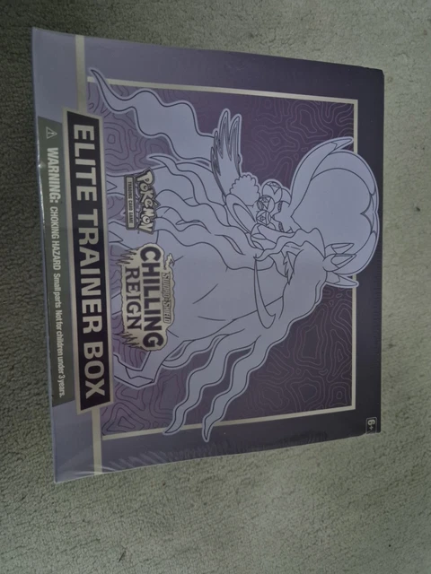 POKEMON CHILLING REIGN Elite Trainer Box ETB Neu & Sealed EUR 60,00 ...