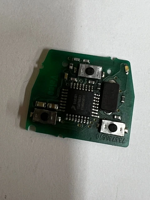 GENUINE TOYOTA 3 Button Remote Key Fob Circuit Board Tested Valeo 89071 ...